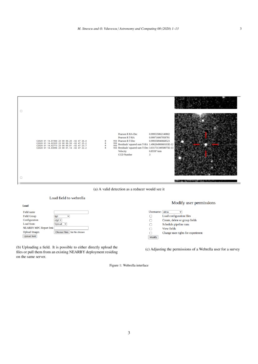 The Umbrella software suite for automated asteroid detection | DeepAI