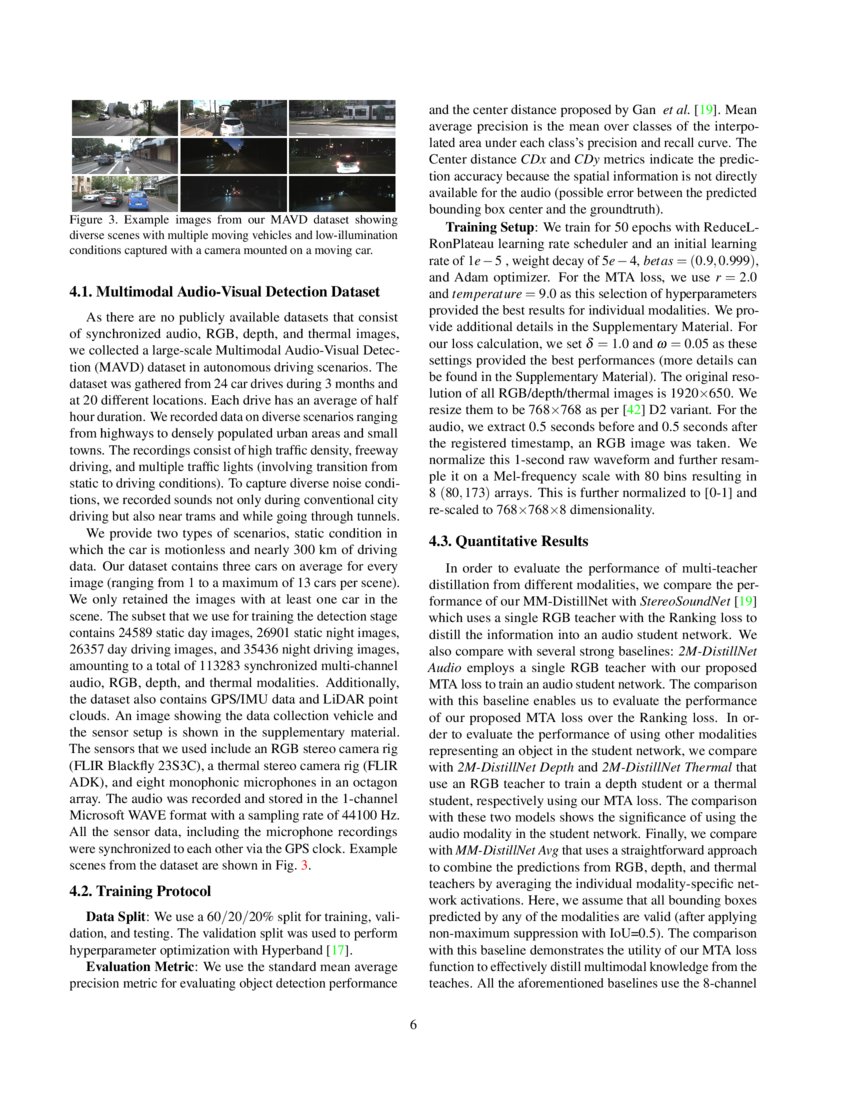 There is More than Meets the Eye: Self-Supervised Multi-Object Detection and Tracking with Sound ...