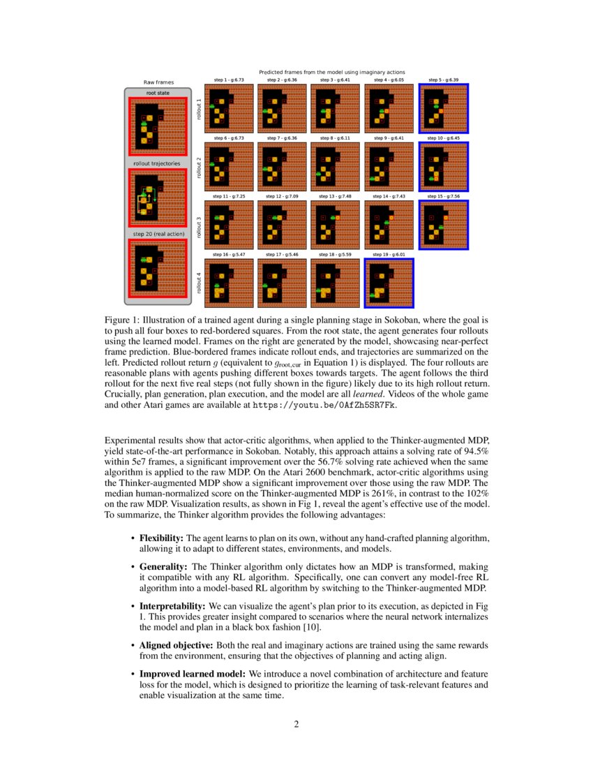 Thinker: Learning to Plan and Act | DeepAI