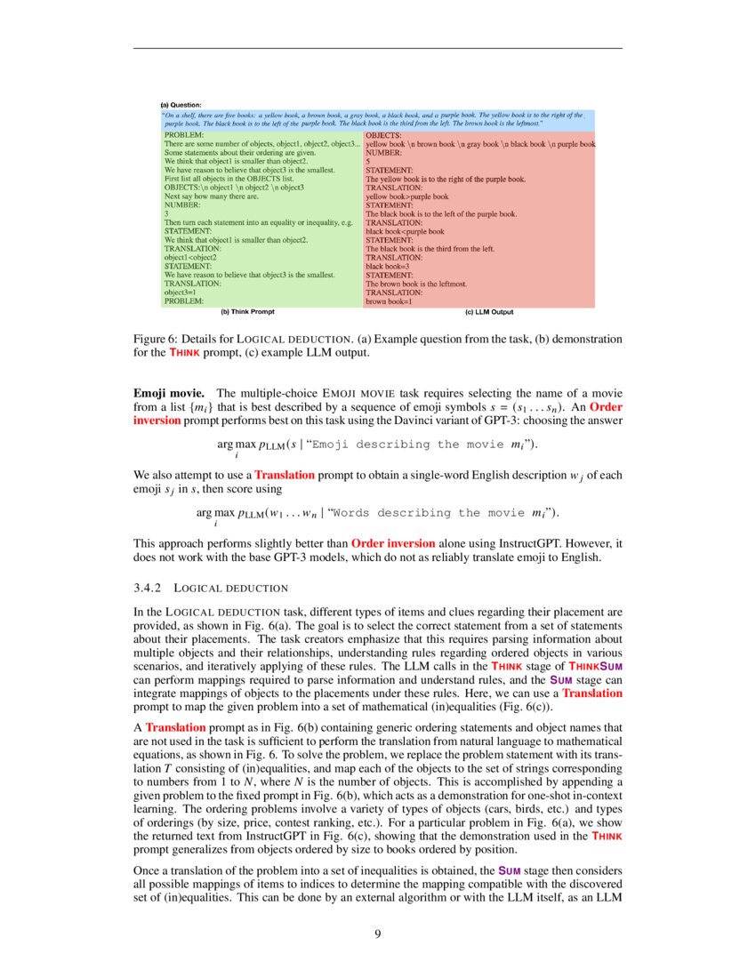ThinkSum: Probabilistic reasoning over sets using large language models ...