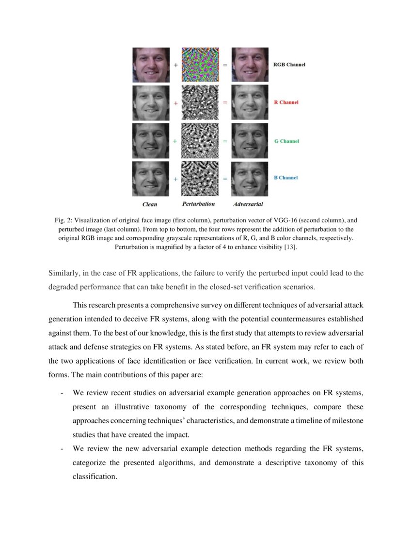 Threat of Adversarial Attacks on Face Recognition: A Comprehensive ...