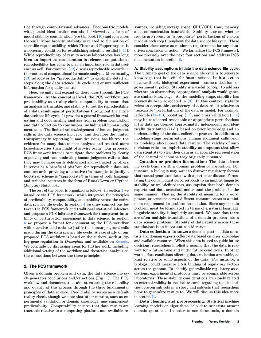 Three principles of data science: predictability, computability, and stability (PCS) | DeepAI