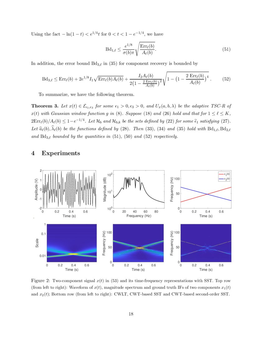 Time-Scale-Chirp_rate Operator for Recovery of Non-stationary Signal ...