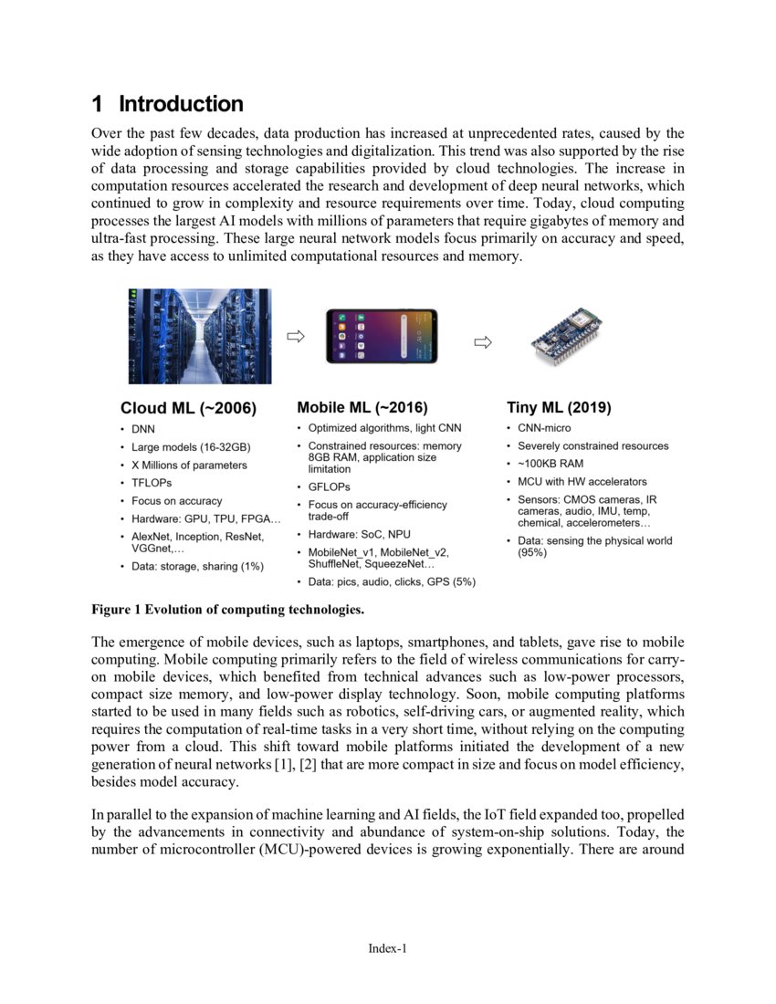 TinyML for Ubiquitous Edge AI | DeepAI TinyML for Ubiquitous Edge AI | DeepAI