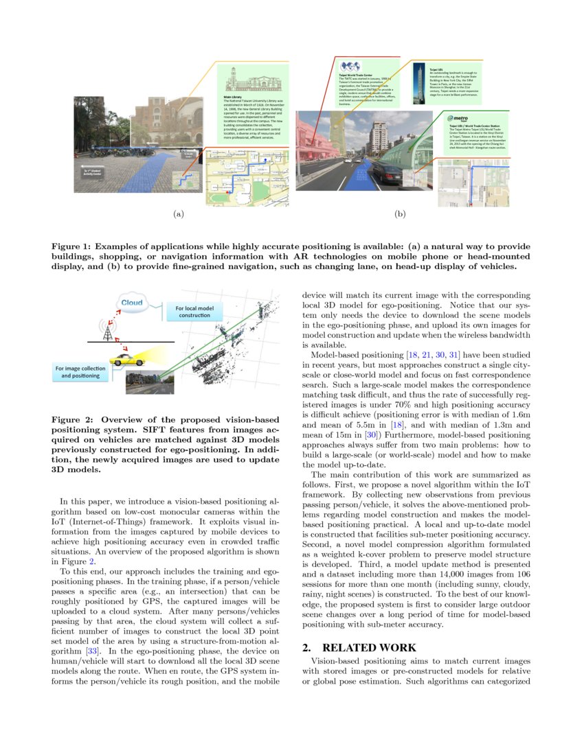 To Know Where We Are: Vision-Based Positioning in Outdoor Environments ...