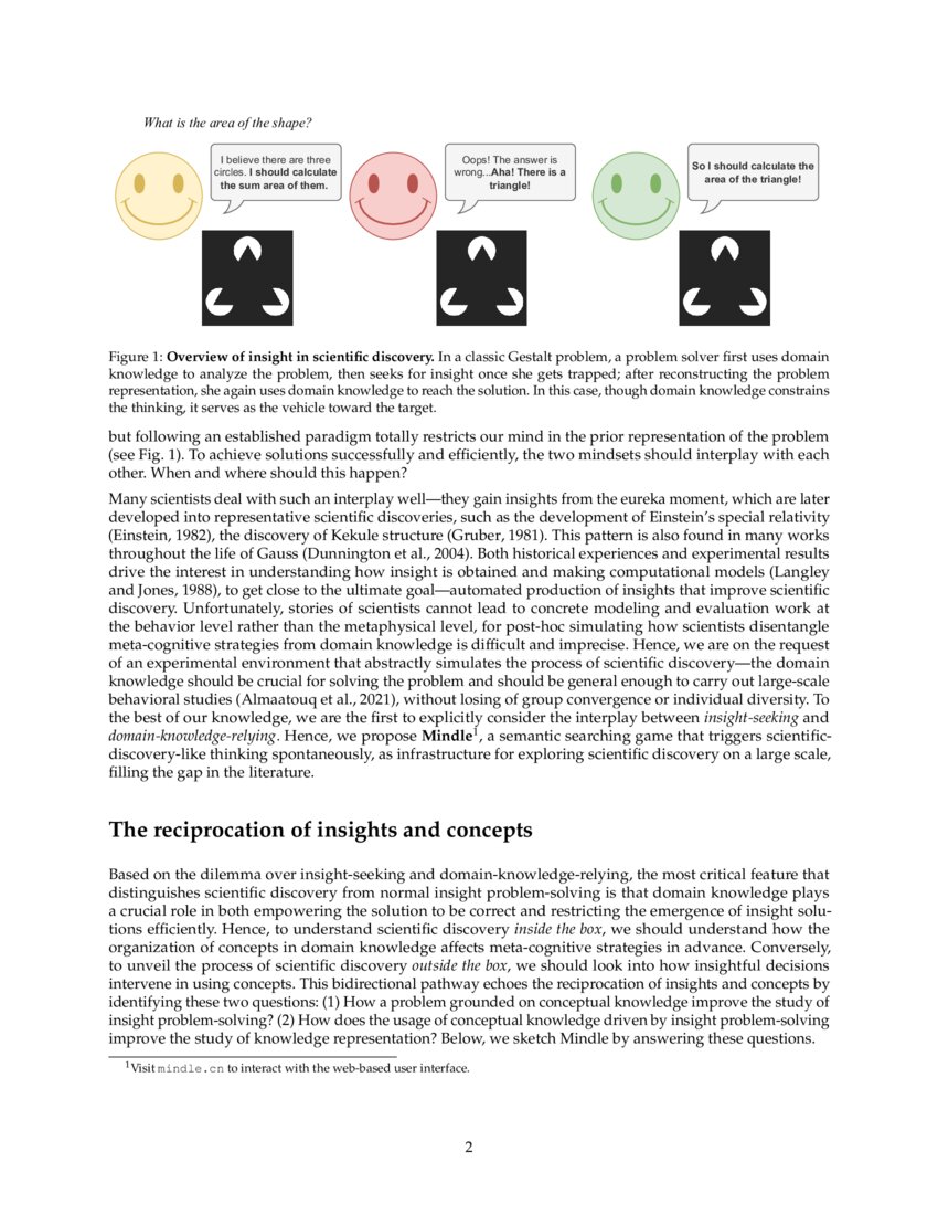 To think inside the box, or to think out of the box? Scientific ...
