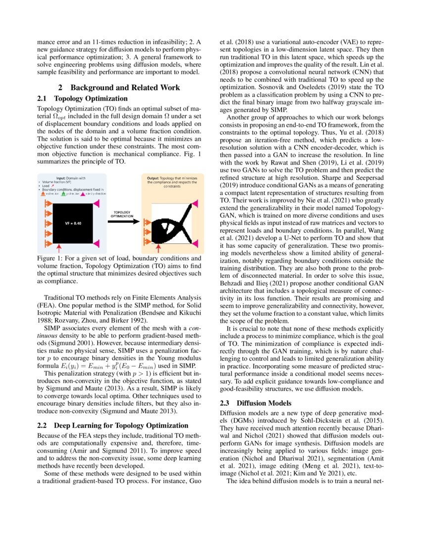 Diffusion Models Beat GANs on Topology Optimization | DeepAI