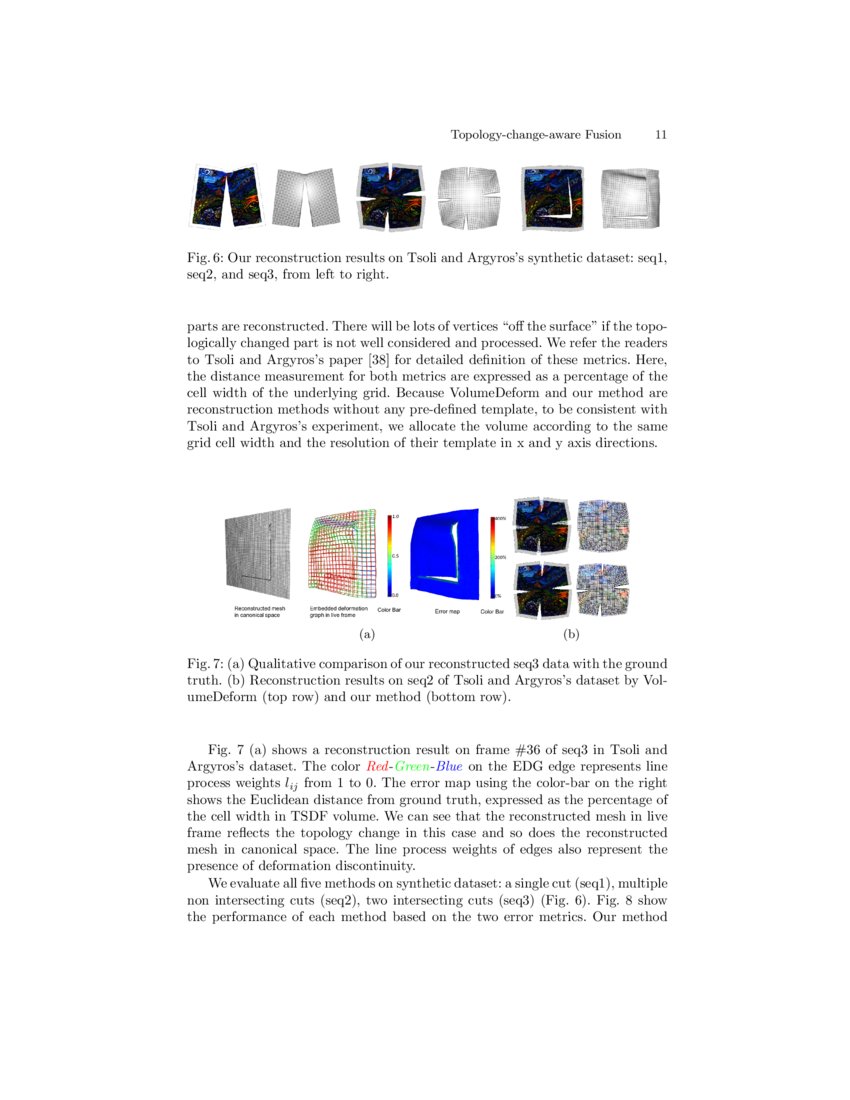 Topology-Change-Aware Volumetric Fusion for Dynamic Scene ...