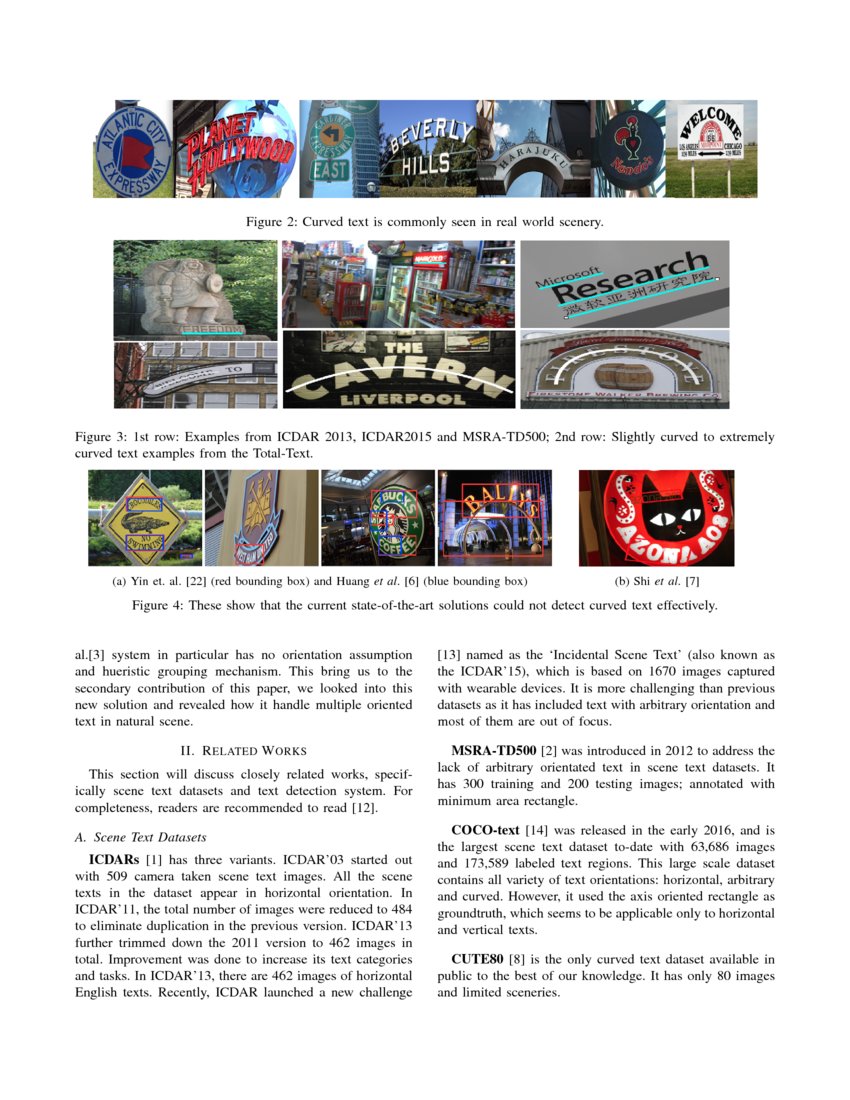 Total Text A Comprehensive Dataset For Scene Text Detection And