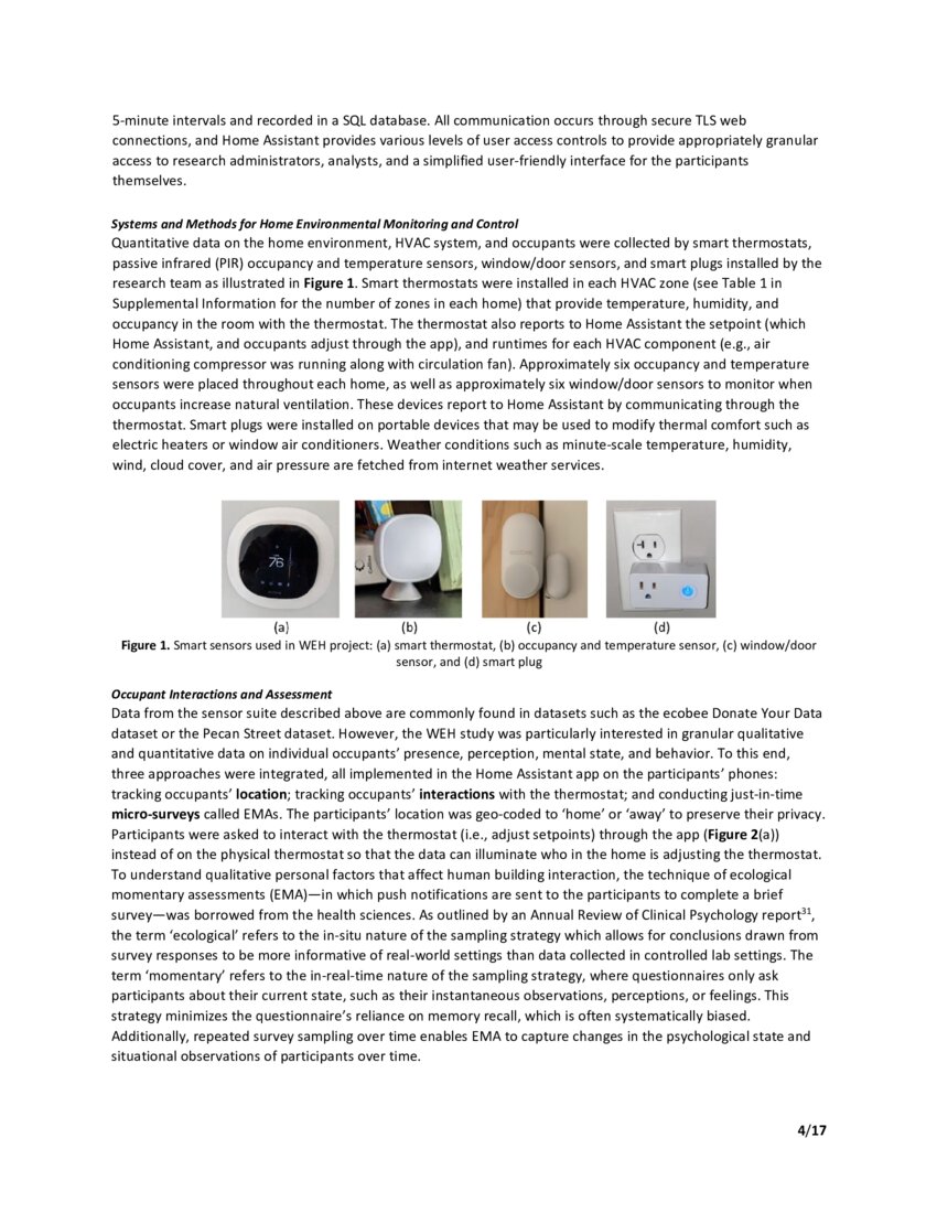 Toward A Dynamic Comfort Model For Human Building Interaction In Grid Interactive Efficient 
