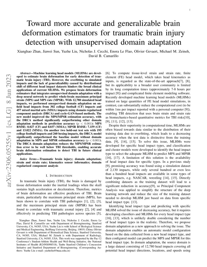 Toward More Accurate And Generalizable Brain Deformation Estimators For