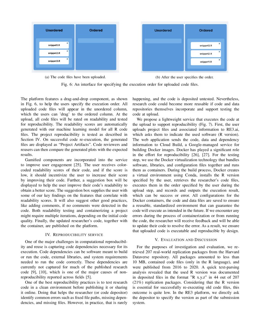 Toward Reusable Science with Readable Code and Reproducibility | DeepAI