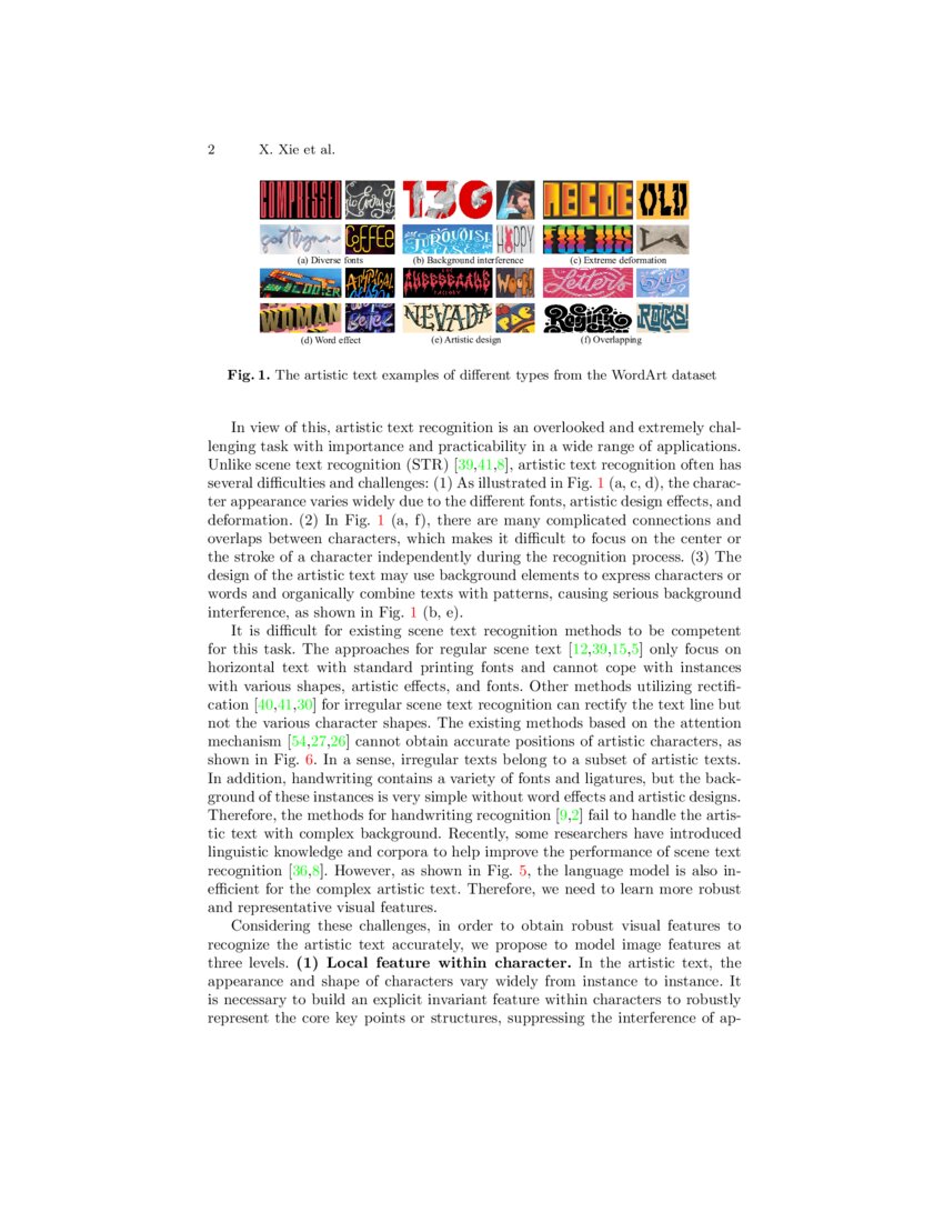 Toward Understanding WordArt: Corner-Guided Transformer for Scene Text Recognition | DeepAI