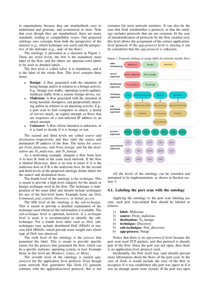 Towards a better labeling process for network security datasets | DeepAI