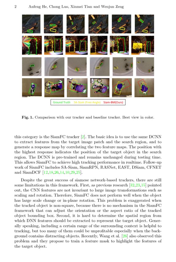 Towards a Better Match in Siamese Network Based Visual Object Tracker | DeepAI