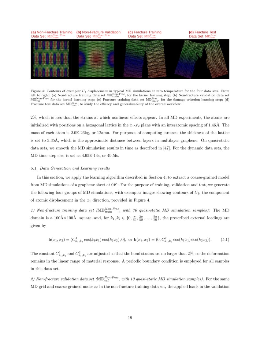 Towards a unified nonlocal, peridynamics framework for the coarse-graining of molecular dynamics ...