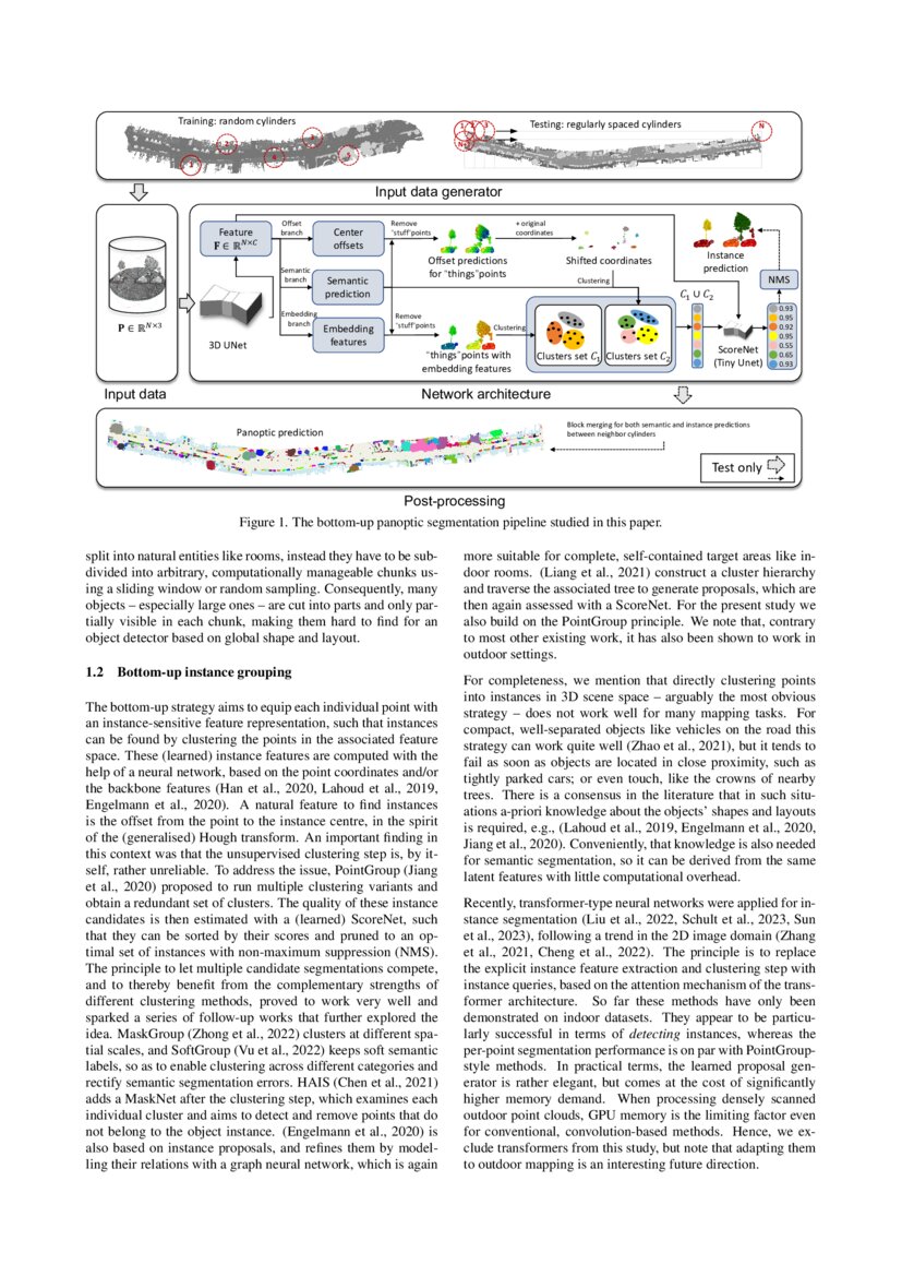 Towards accurate instance segmentation in large-scale LiDAR point clouds | DeepAI