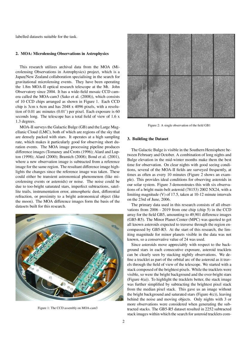 Towards Asteroid Detection in Microlensing Surveys with Deep Learning ...