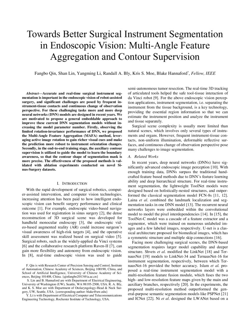 Towards Better Surgical Instrument Segmentation In Endoscopic Vision