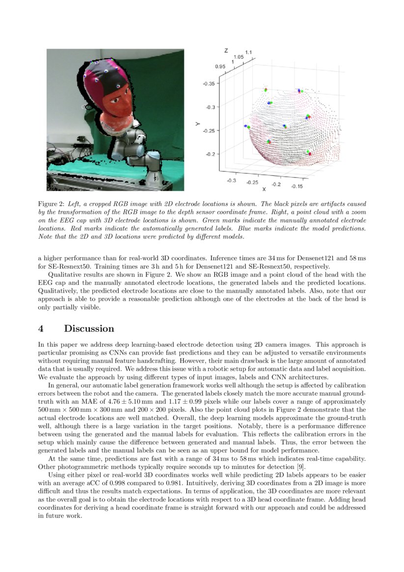 Towards Deep Learning-Based EEG Electrode Detection Using Automatically ...