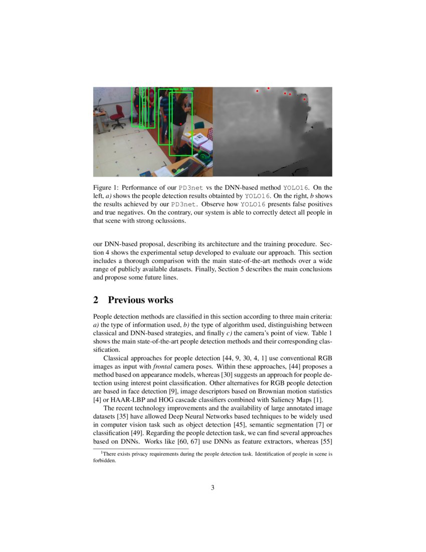 Towards Dense People Detection With Deep Learning And Depth Images Deepai