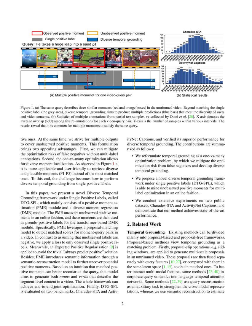 Towards Diverse Temporal Grounding under Single Positive Labels | DeepAI