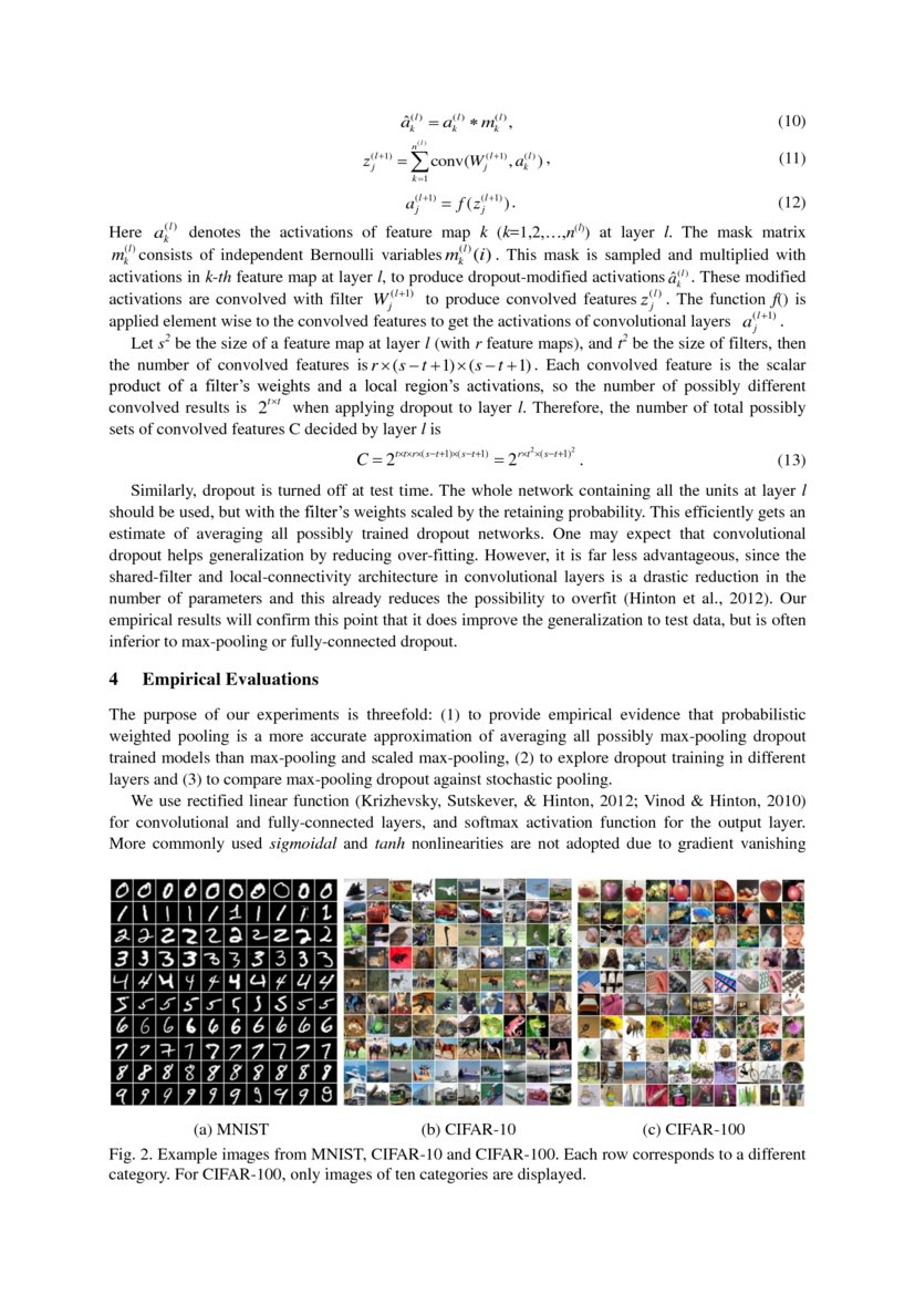 Towards Dropout Training For Convolutional Neural Networks Deepai
