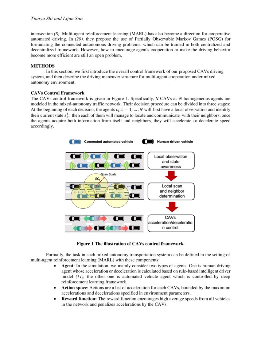 Towards Efficient Connected And Automated Driving System Via Multi Agent Graph Reinforcement