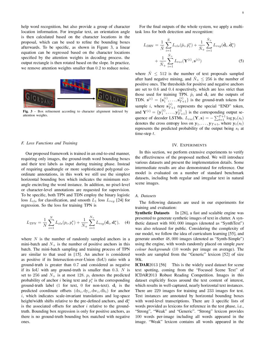 Towards End-to-End Text Spotting in Natural Scenes | DeepAI