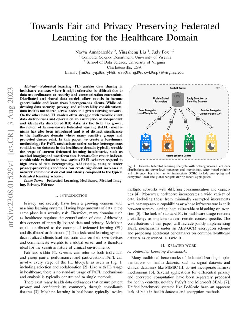 Towards Fair And Privacy Preserving Federated Learning For The