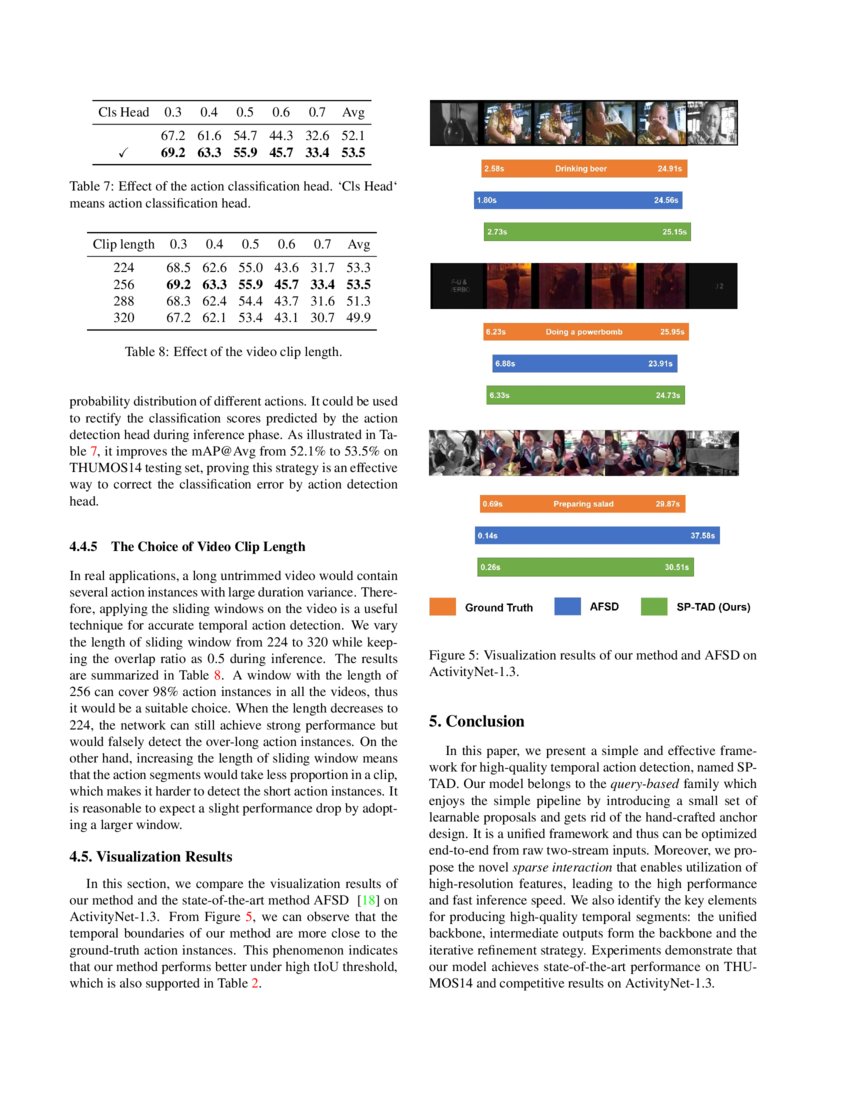 Towards High-Quality Temporal Action Detection with Sparse Proposals | DeepAI
