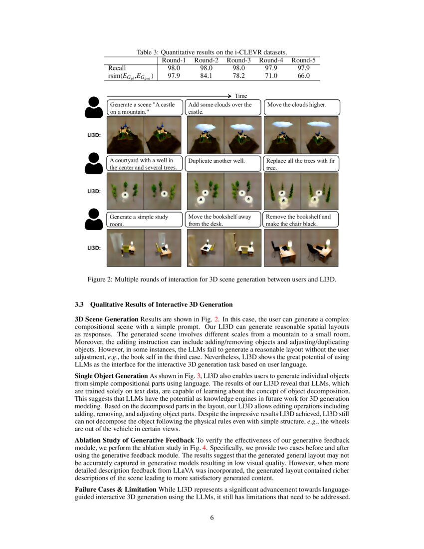 Towards Language Guided Interactive 3d Generation Llms As Layout Interpreter With Generative