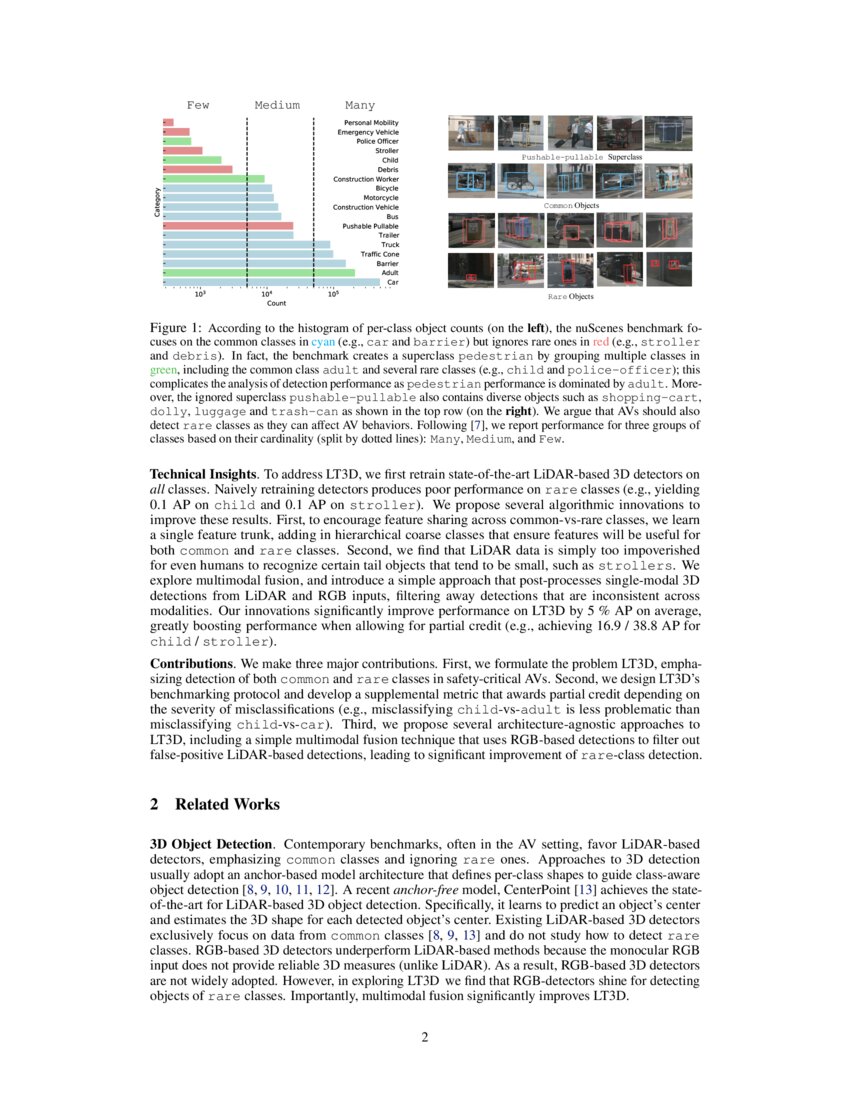 Towards Long-Tailed 3D Detection | DeepAI