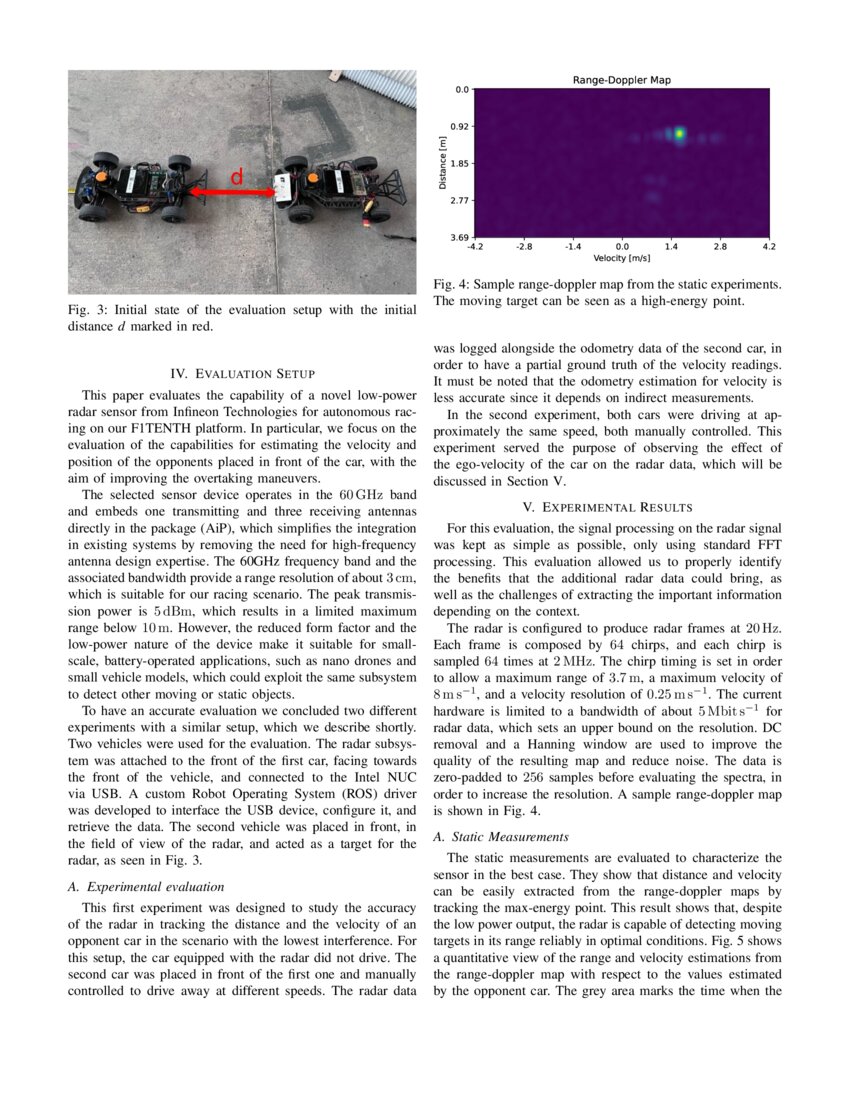 Towards Robust Velocity And Position Estimation Of Opponents For