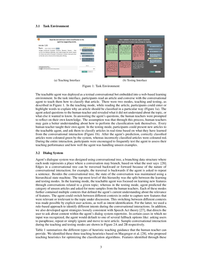 Towards Teachable Conversational Agents Deepai