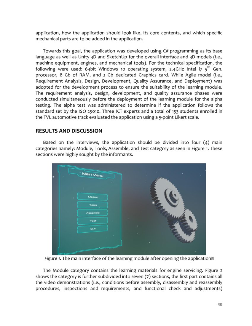 Towards the Development of 3D Engine Assembly Simulation Learning ...