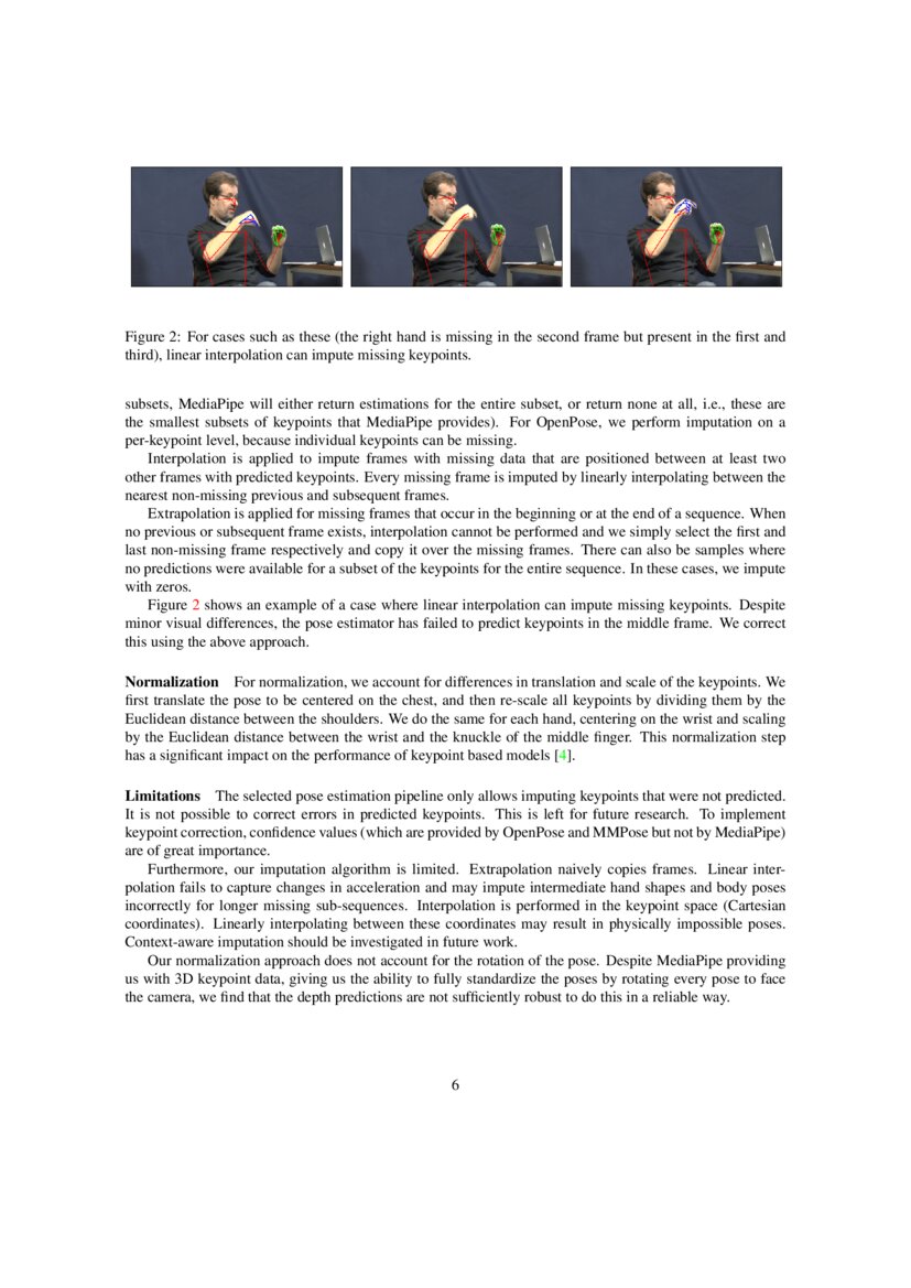 Towards the extraction of robust sign embeddings for low resource sign ...