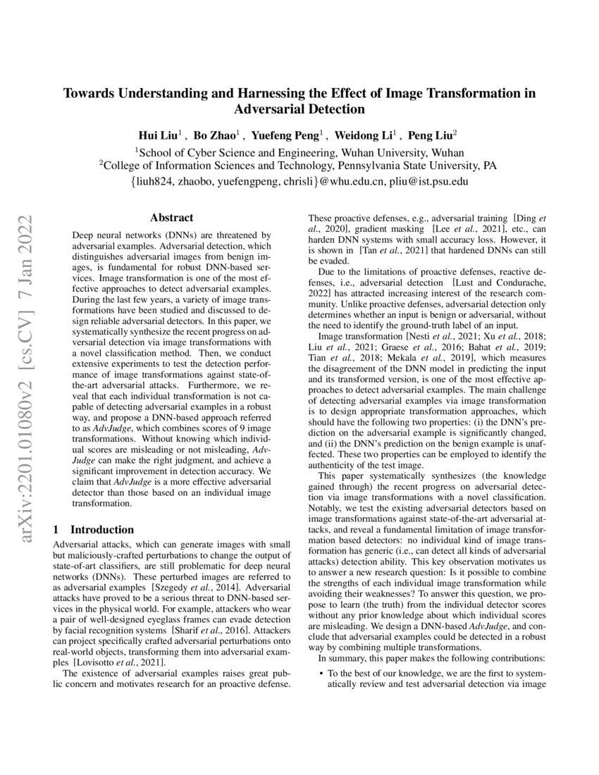 Towards Understanding And Harnessing The Effect Of Image Transformation