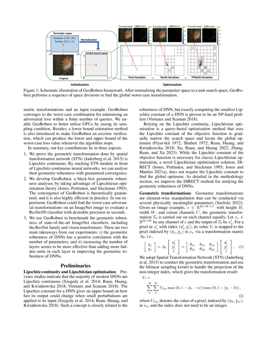 Towards Verifying The Geometric Robustness Of Large Scale Neural Networks Deepai 