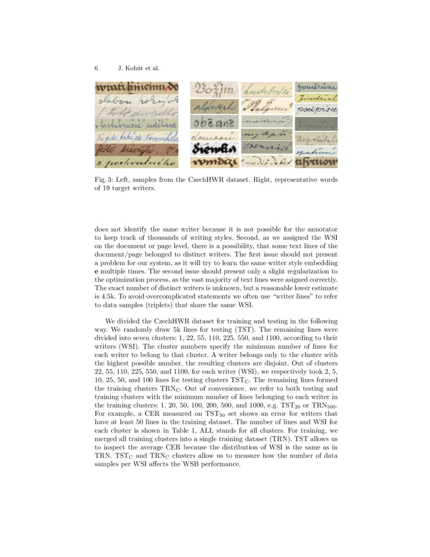 Towards Writing Style Adaptation In Handwriting Recognition Deepai