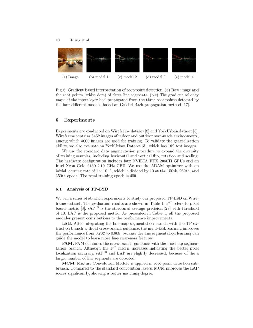 TP-LSD: Tri-Points Based Line Segment Detector | DeepAI