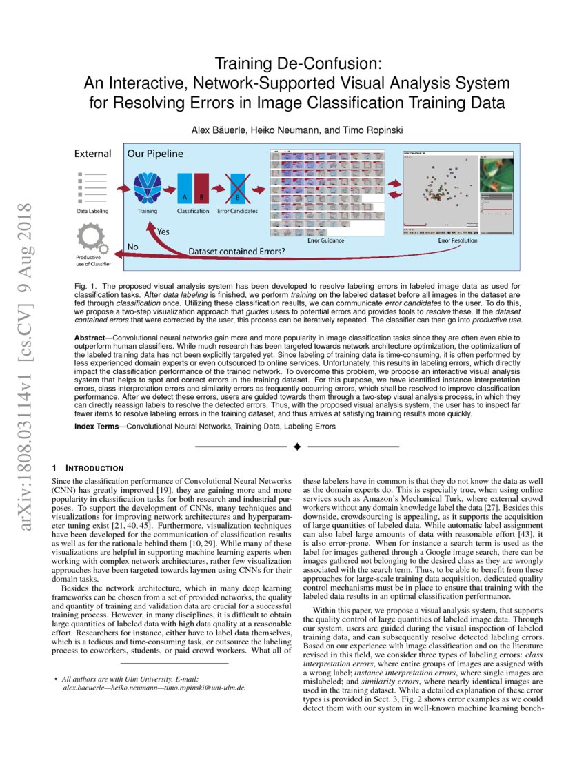 Training De-Confusion: An Interactive, Network-Supported Visual Analysis System for Resolving ...