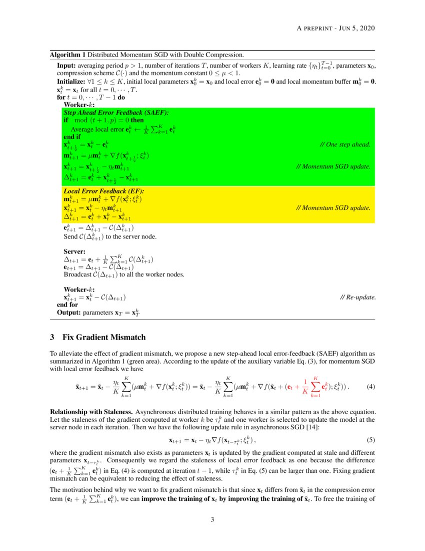 Training Faster with Compressed Gradient | DeepAI