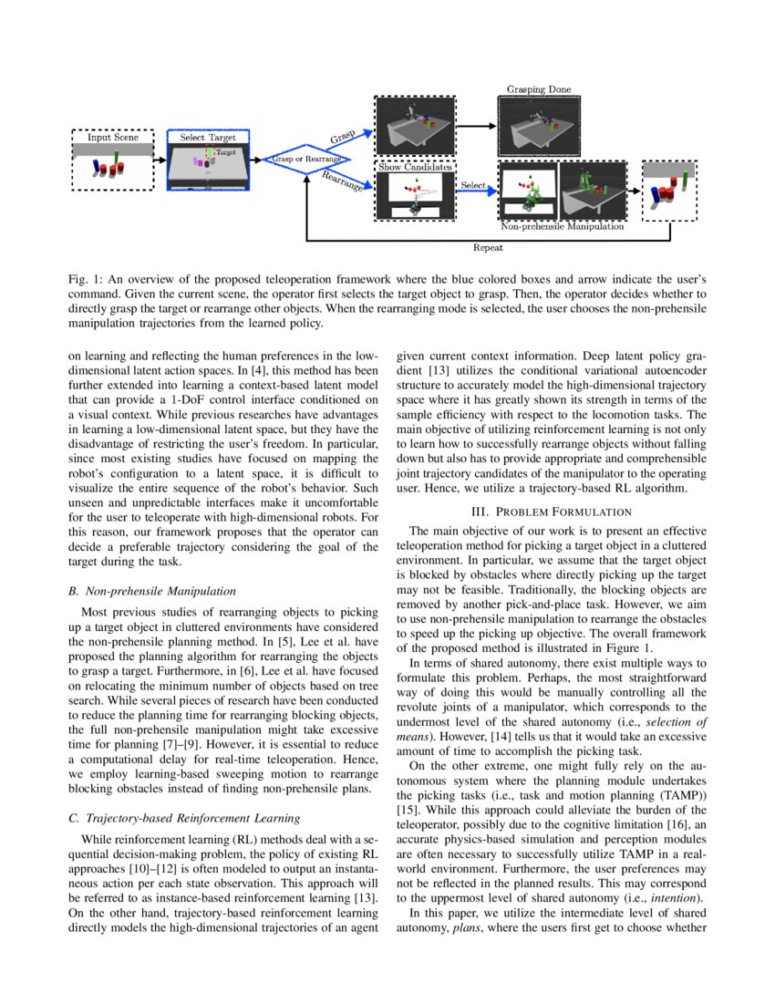 Trajectory-based Reinforcement Learning of Non-prehensile Manipulation Skills for Semi ...