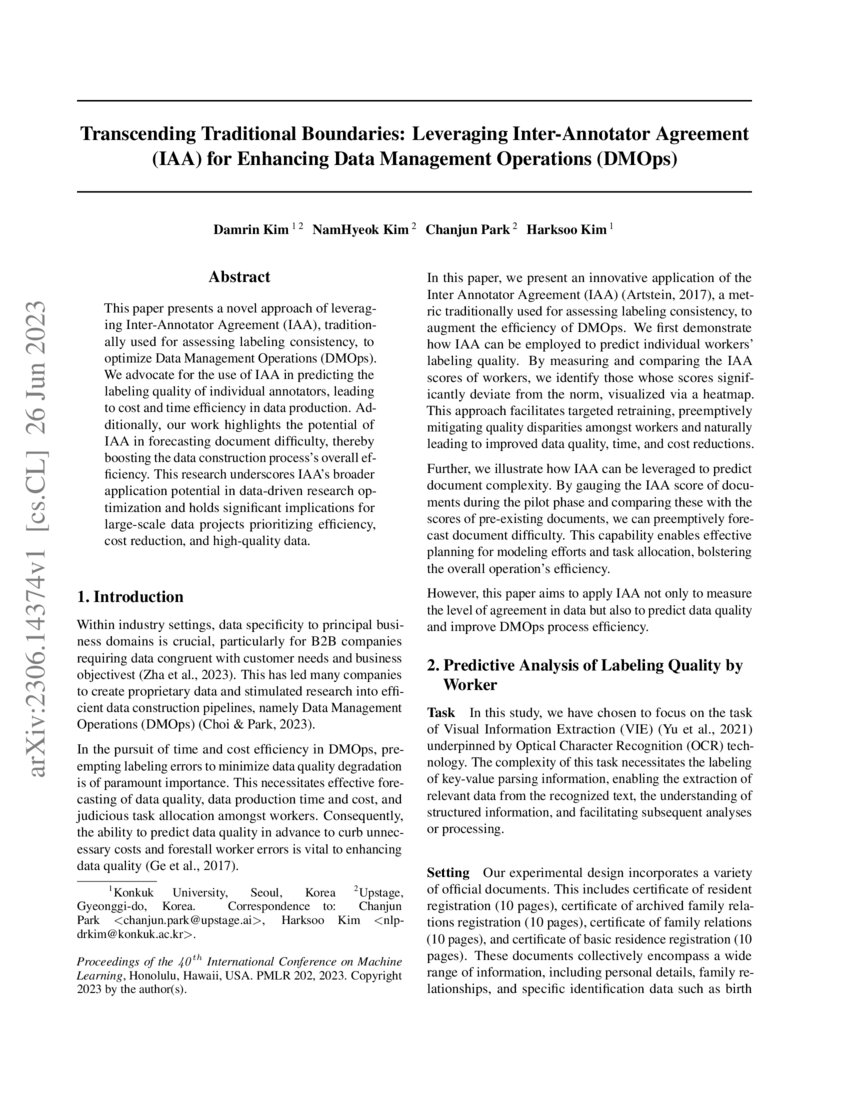 Transcending Traditional Boundaries: Leveraging Inter-Annotator Agreement (IAA) for Enhancing ...