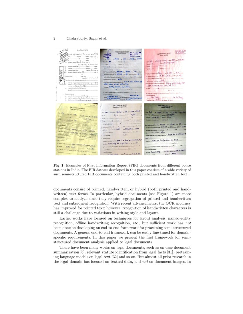 TransDocAnalyser: A Framework for Offline Semi-structured Handwritten ...