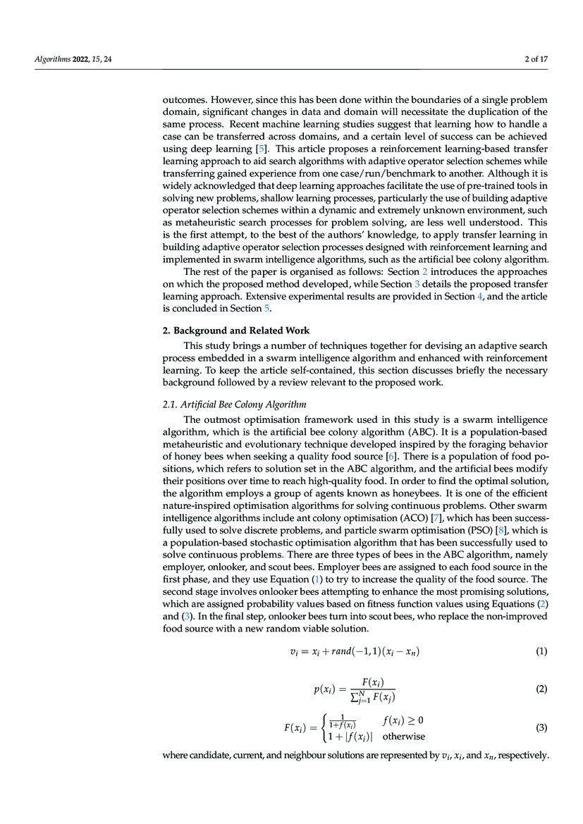 Transfer Learning for Operator Selection: A Reinforcement Learning Approach | DeepAI