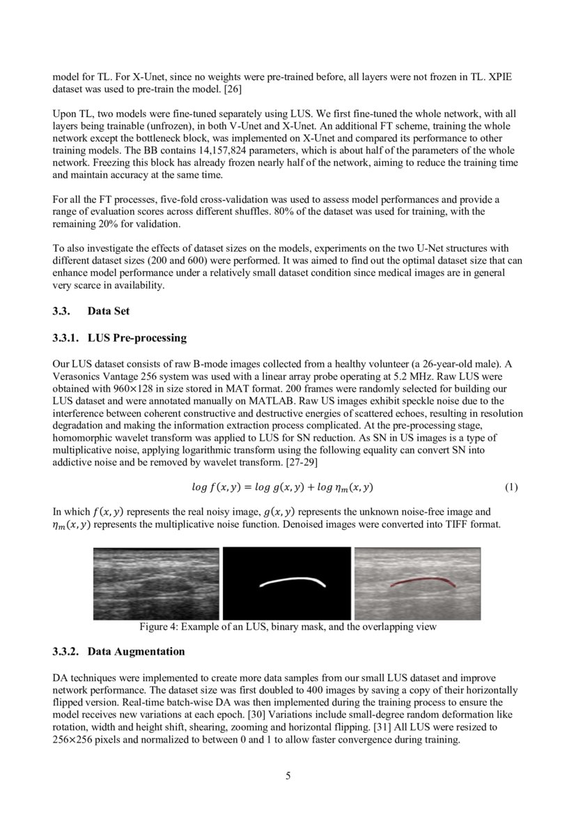 Transfer Learning U-Net Deep Learning for Lung Ultrasound Segmentation ...