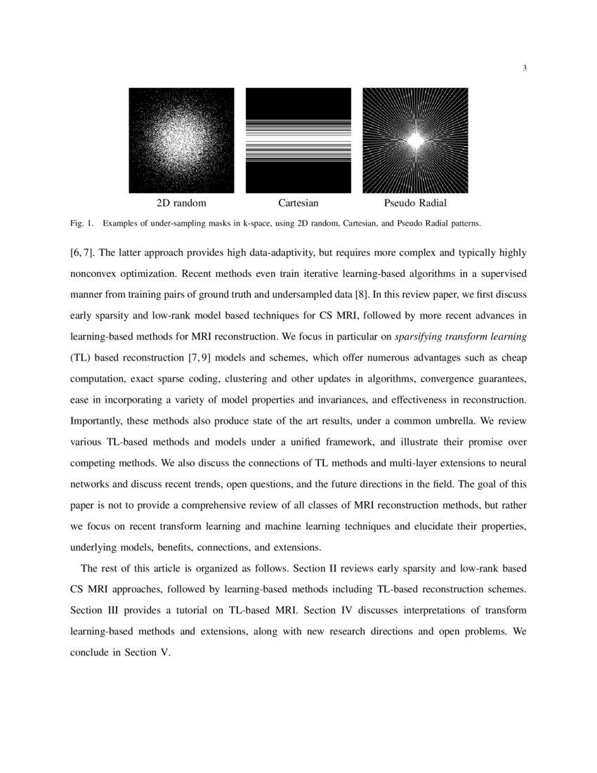 Transform Learning for Magnetic Resonance Image Reconstruction: From Model-based Learning to ...