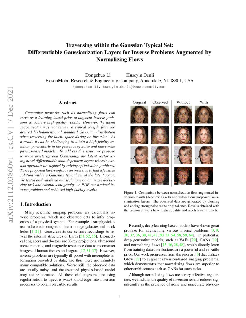 Traversing within the Gaussian Typical Set: Differentiable ... Traversing within the Gaussian Typical Set: Differentiable ...